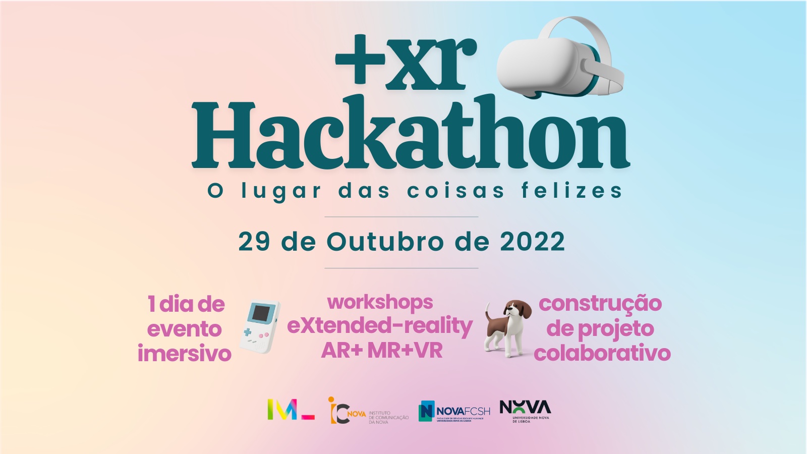 +xr Hackathon: o lugar das coisas felizes - NOVA FCSH